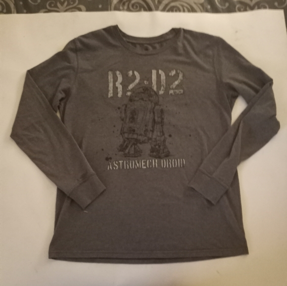 Disney | Shirts | R2 D2 Gray Tshirt | Poshmark